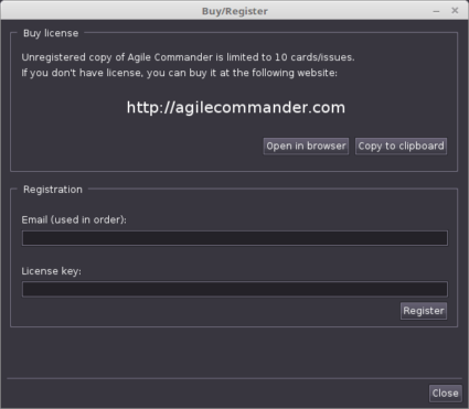 How to Register - Agile Commander